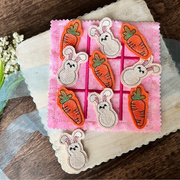 Toys | Handmade Easter Tic Tac Toe Game | Poshmark